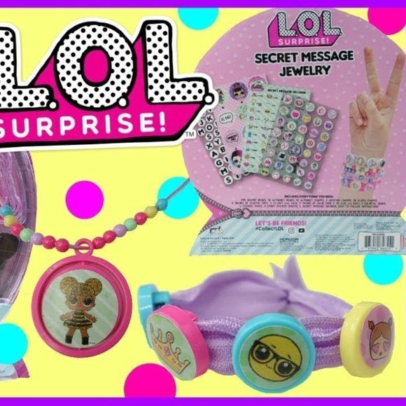 L.O.L. Surprise | Toys | 55 Lol Surprise Secret Message Jewelry Set ...